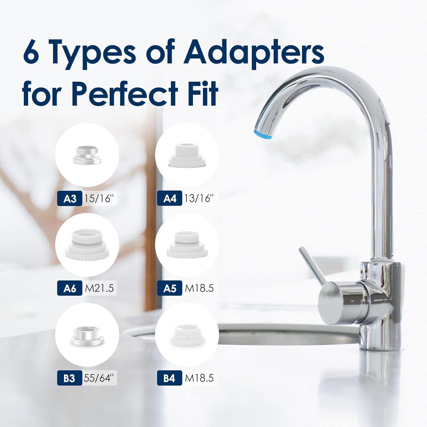 Advanced Faucet Water Filter – Mineral Stream