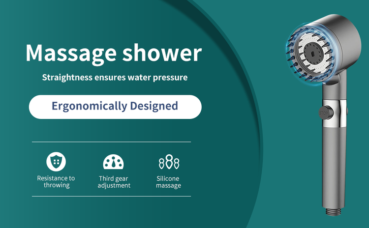Ultimate Shower Massage Shower Head Complete Shower Kit – Mineral Stream