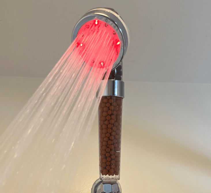 LED Ionic Dual Shower System – Mineral Stream